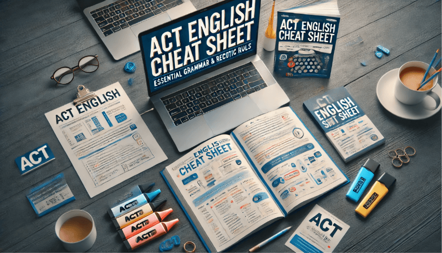 ACT English Cheat Sheet Essential Grammar Rhetoric Rules ACT English Cheat Sheet Essential Grammar Rhetoric Rules